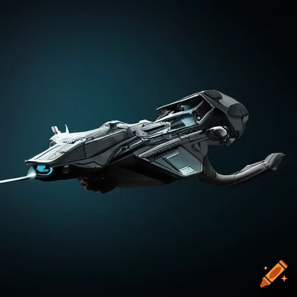 Super realistic sci-fi flying vehicle on Craiyon