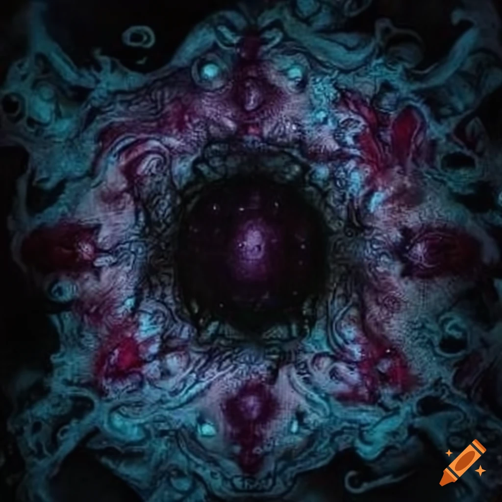 Lovecraft star-spawn on Craiyon