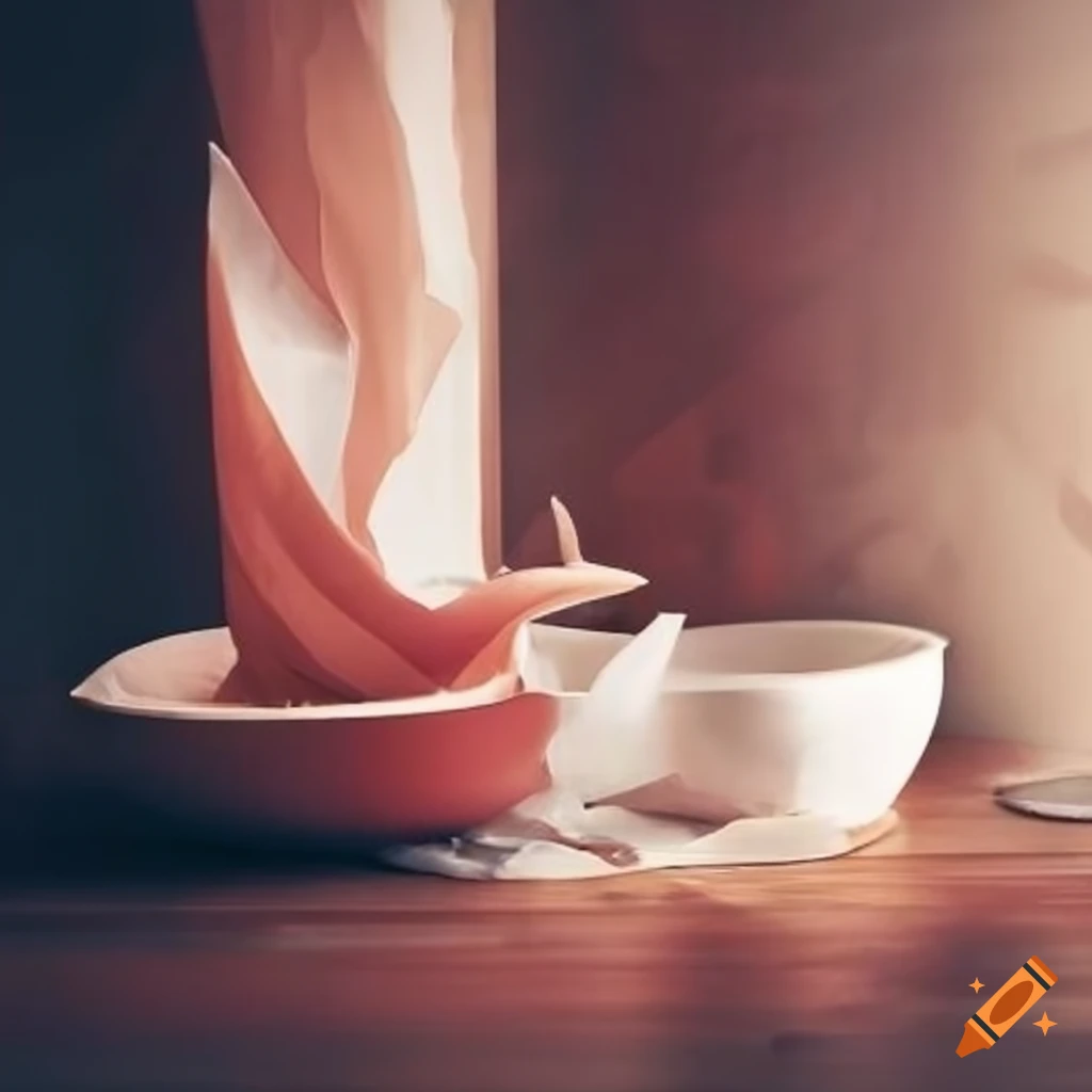 Kitchen tissue in kitchen on Craiyon