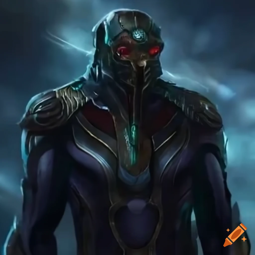 Concept art of xeavil the temperer from marvels eternals on Craiyon