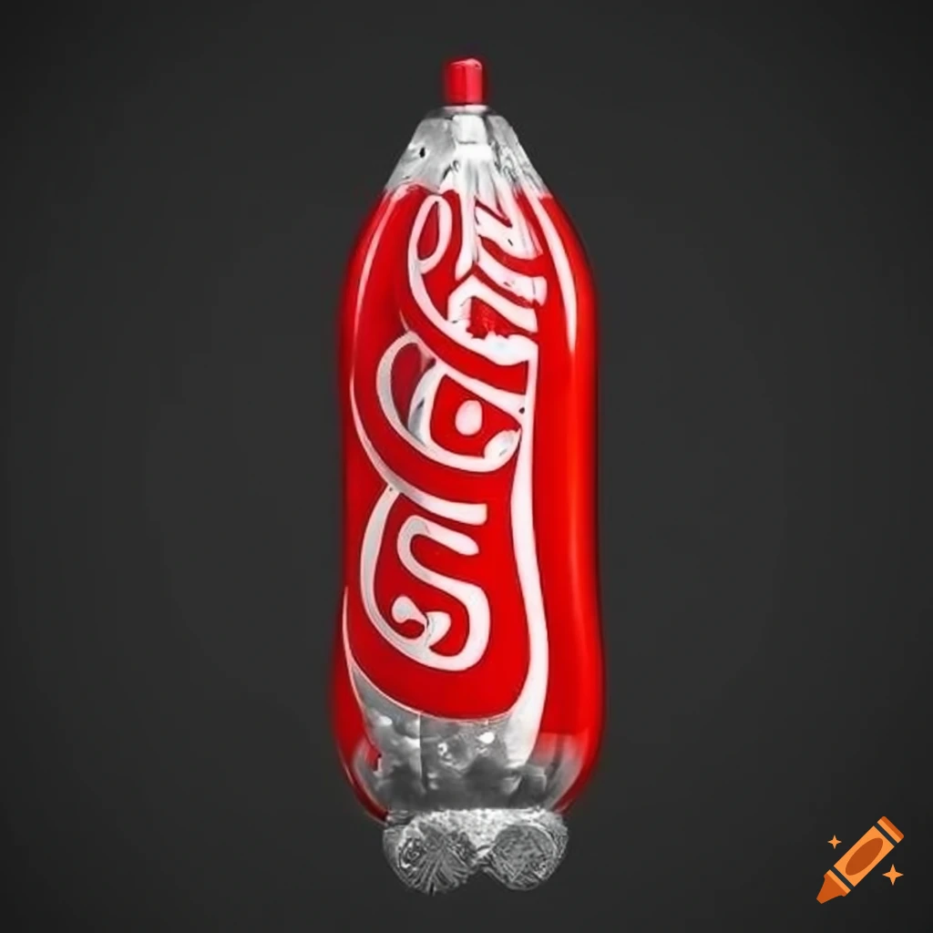 Iconic coca-cola logo on a picture