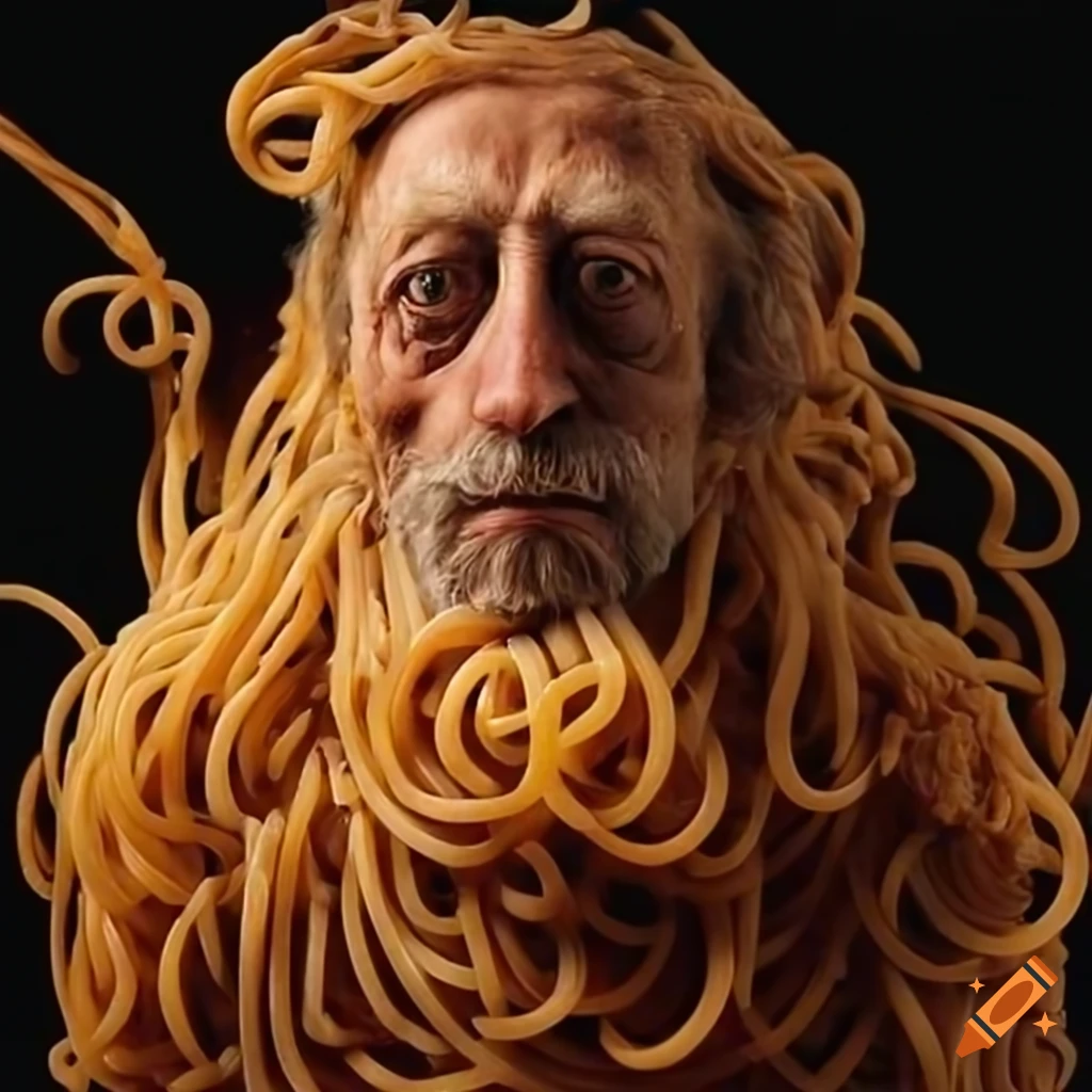 Spaghetti wizard on Craiyon