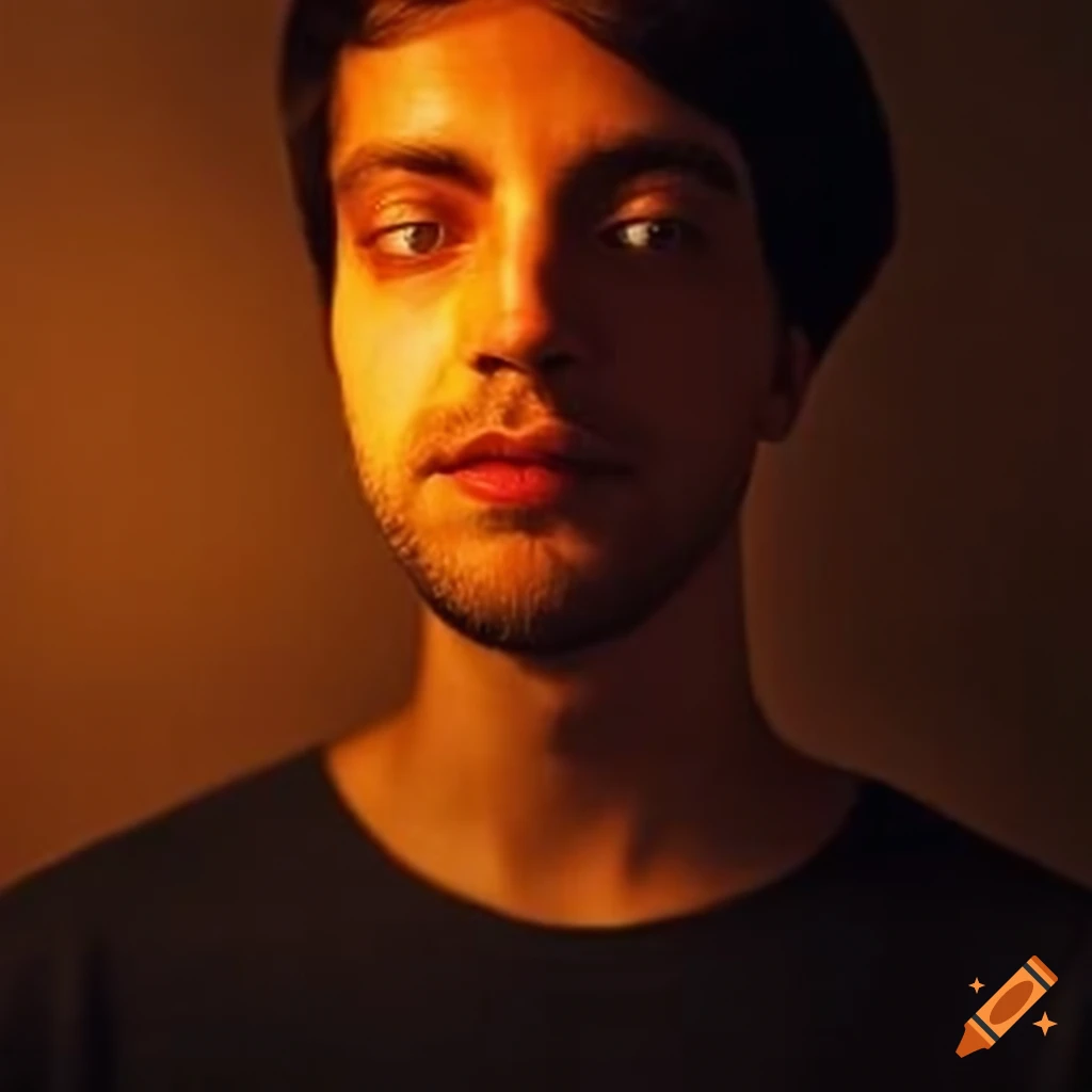 Tinder profile picture selfie of a capitalist right winged man