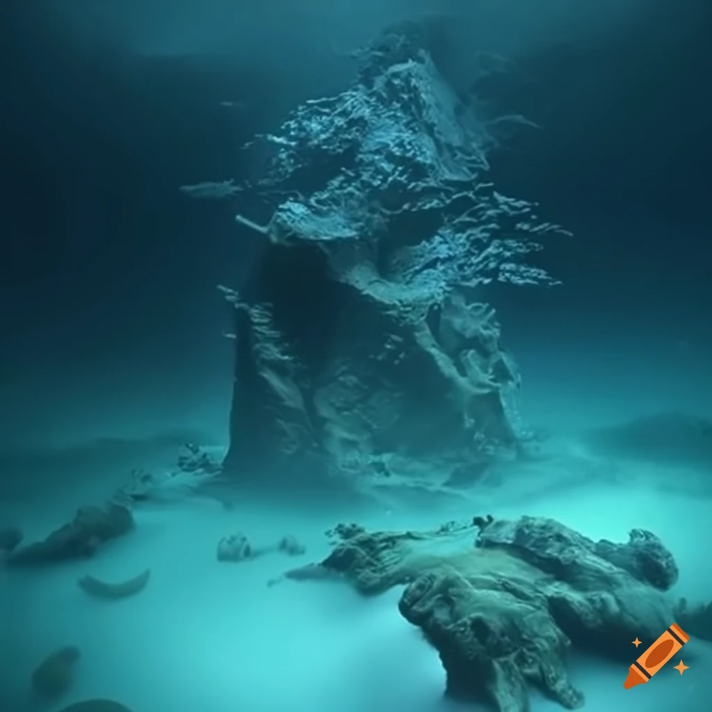 Deep sea abyss on Craiyon