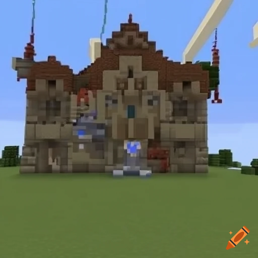 Rpg-inspired minecraft on Craiyon