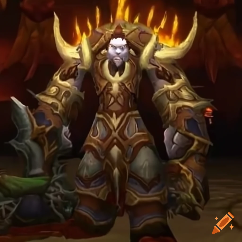 Russian wow lore on Craiyon