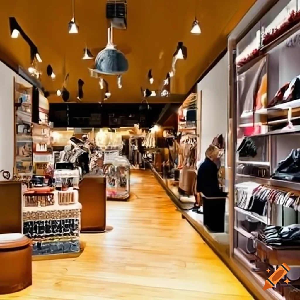 Unique retail experience on Craiyon