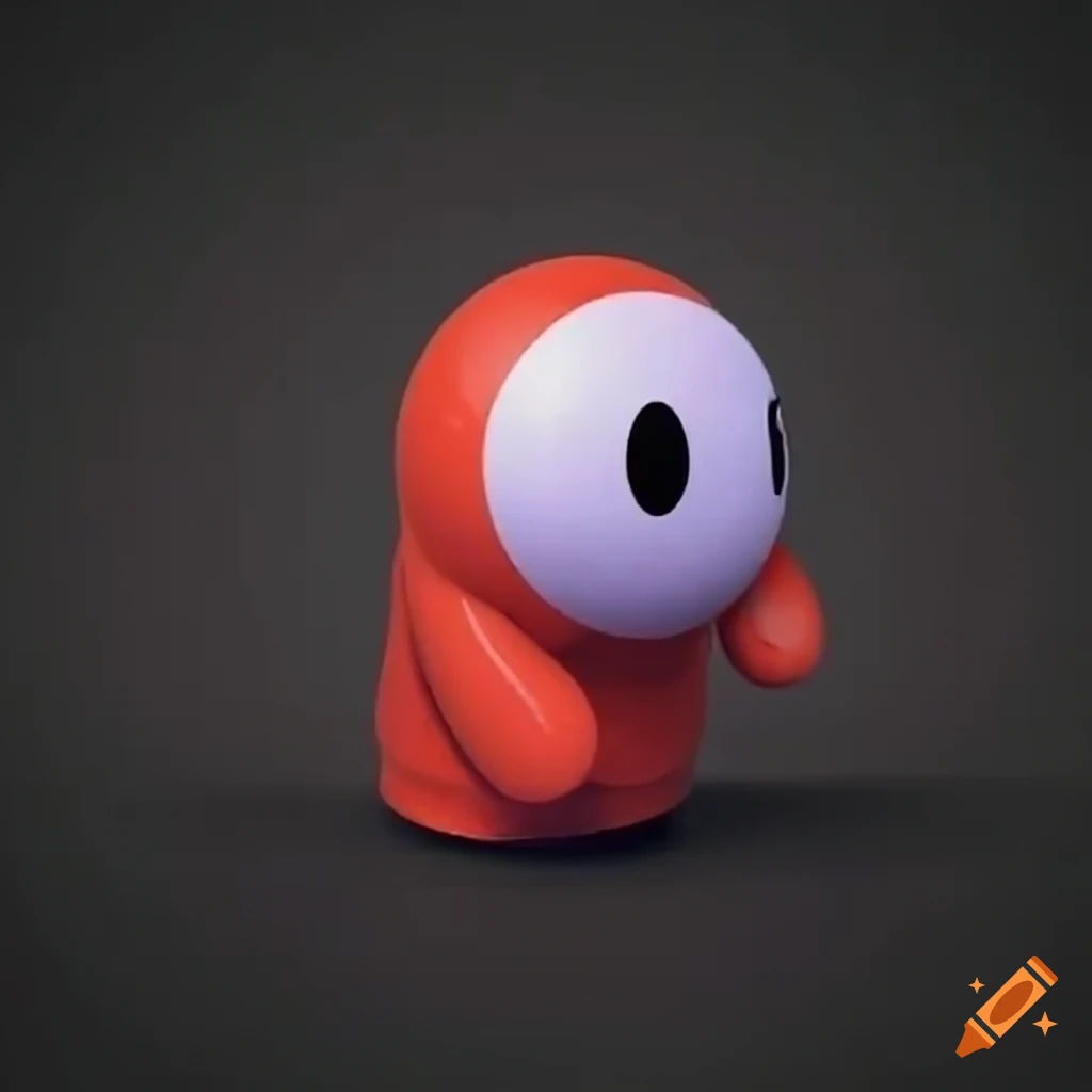 Shy guy facing towards camera