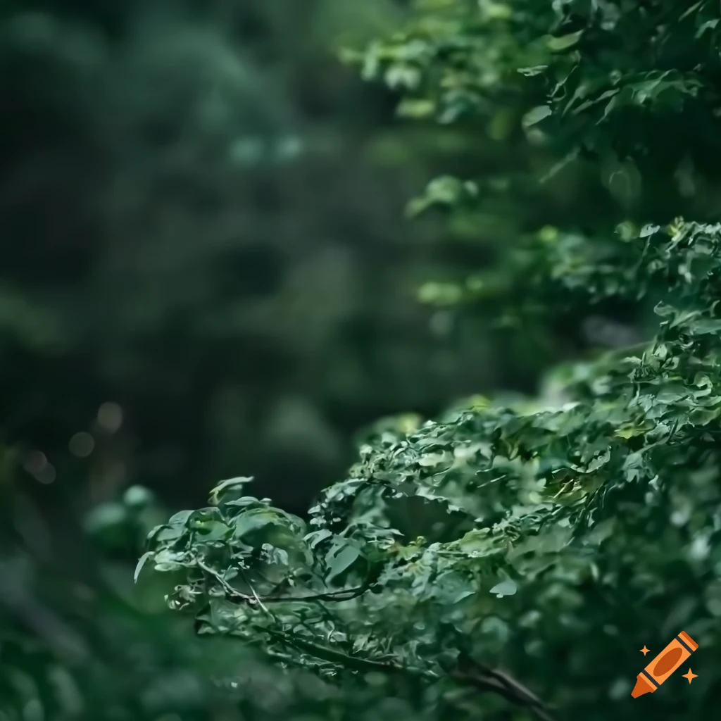 Inside bushes looking out, garden, looking through branches, looking ...