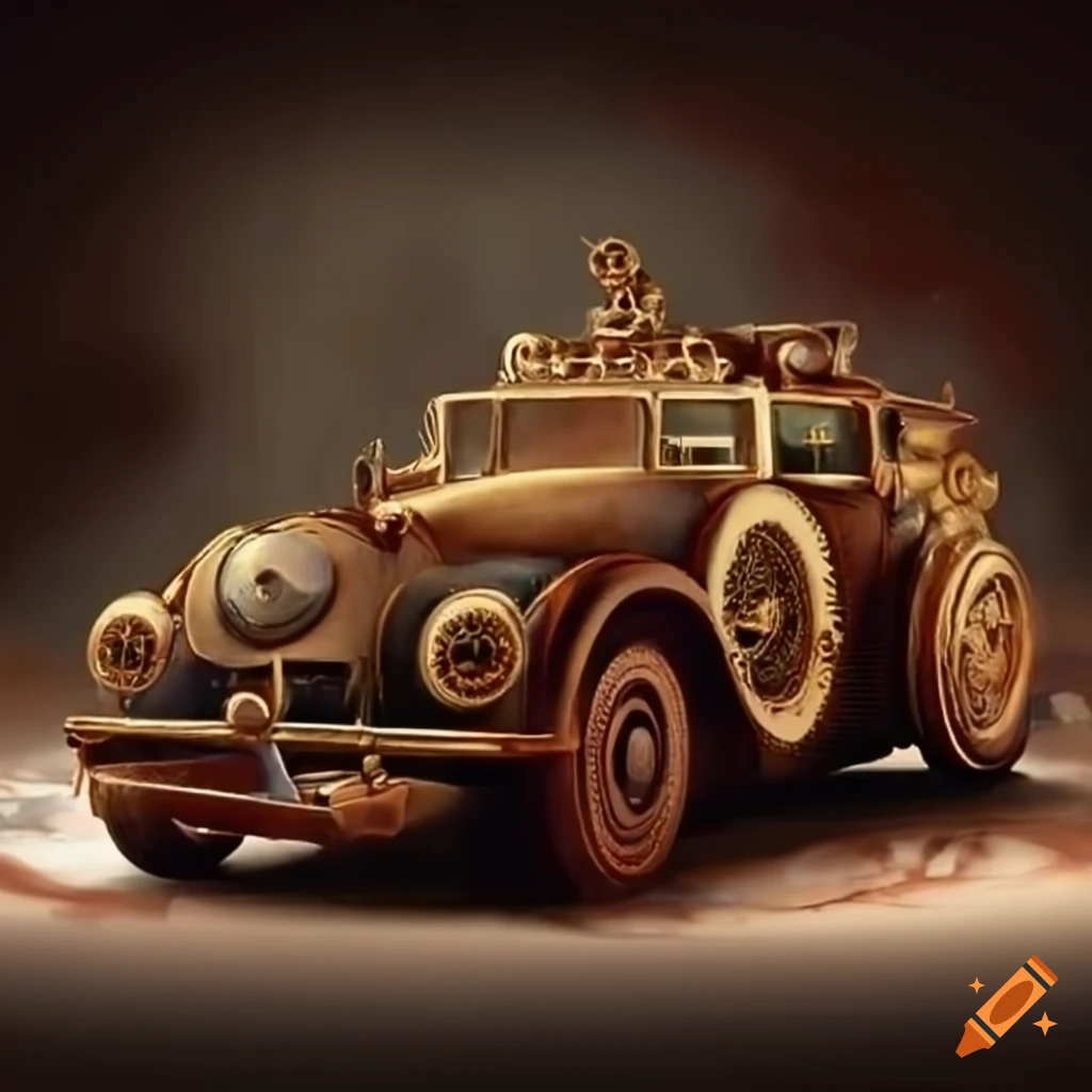 Steampunk car