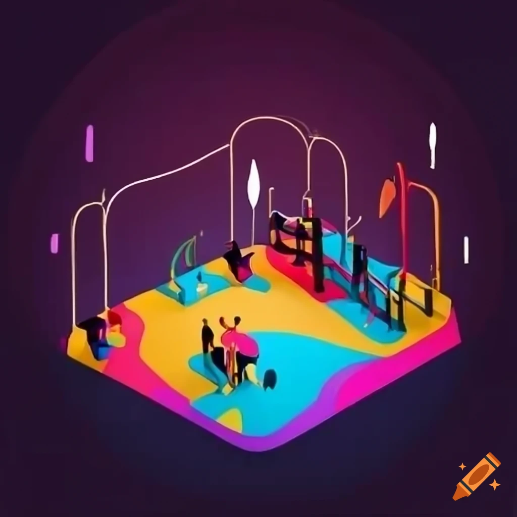 Endless virtual playground on Craiyon