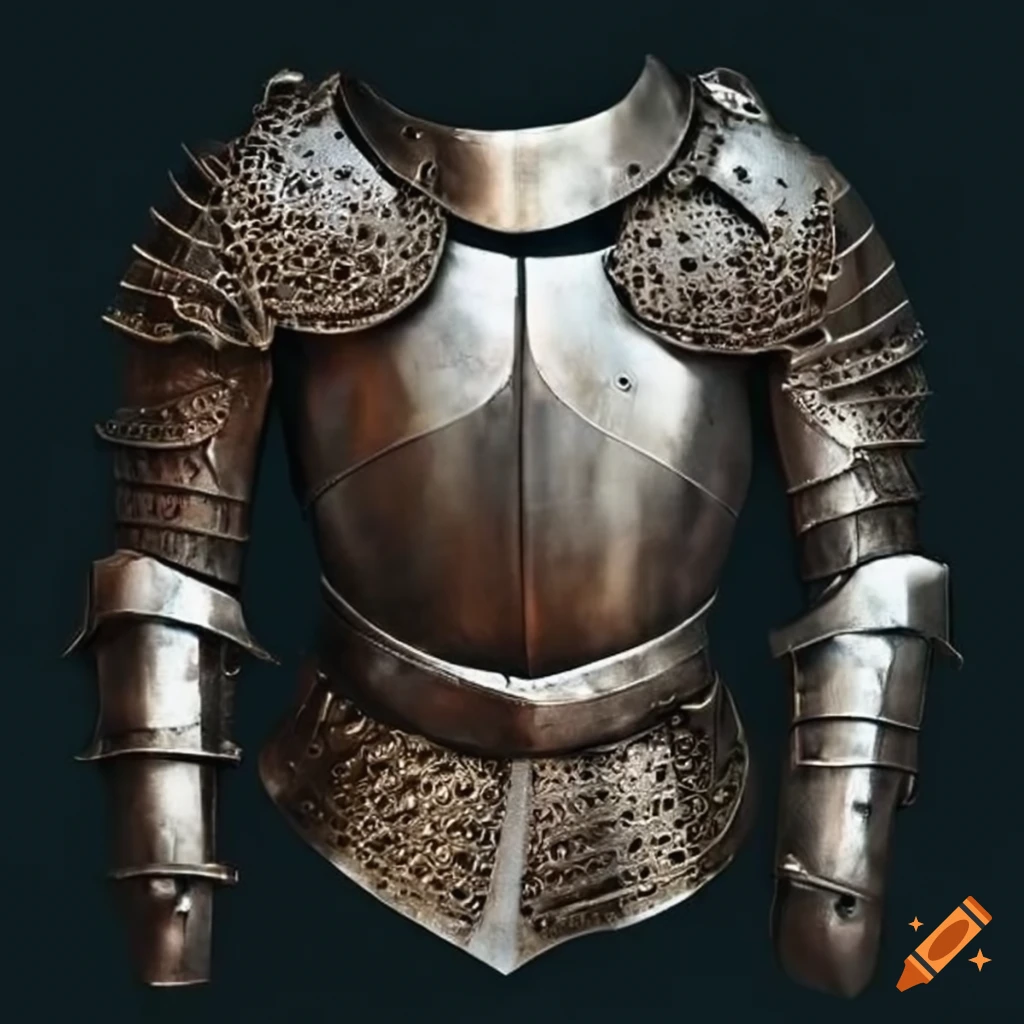 Metalic knight armor torso