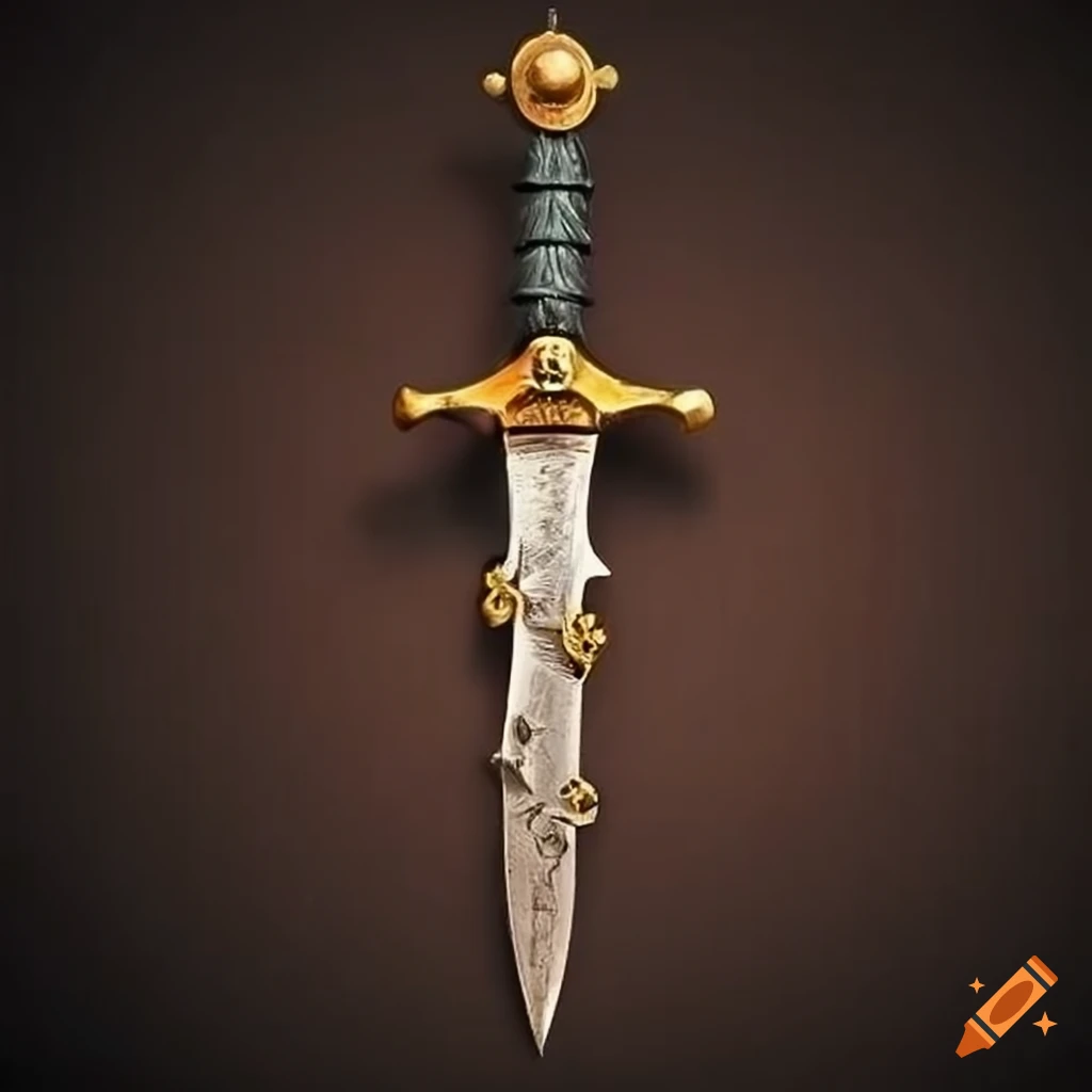 Steampunk dagger on Craiyon