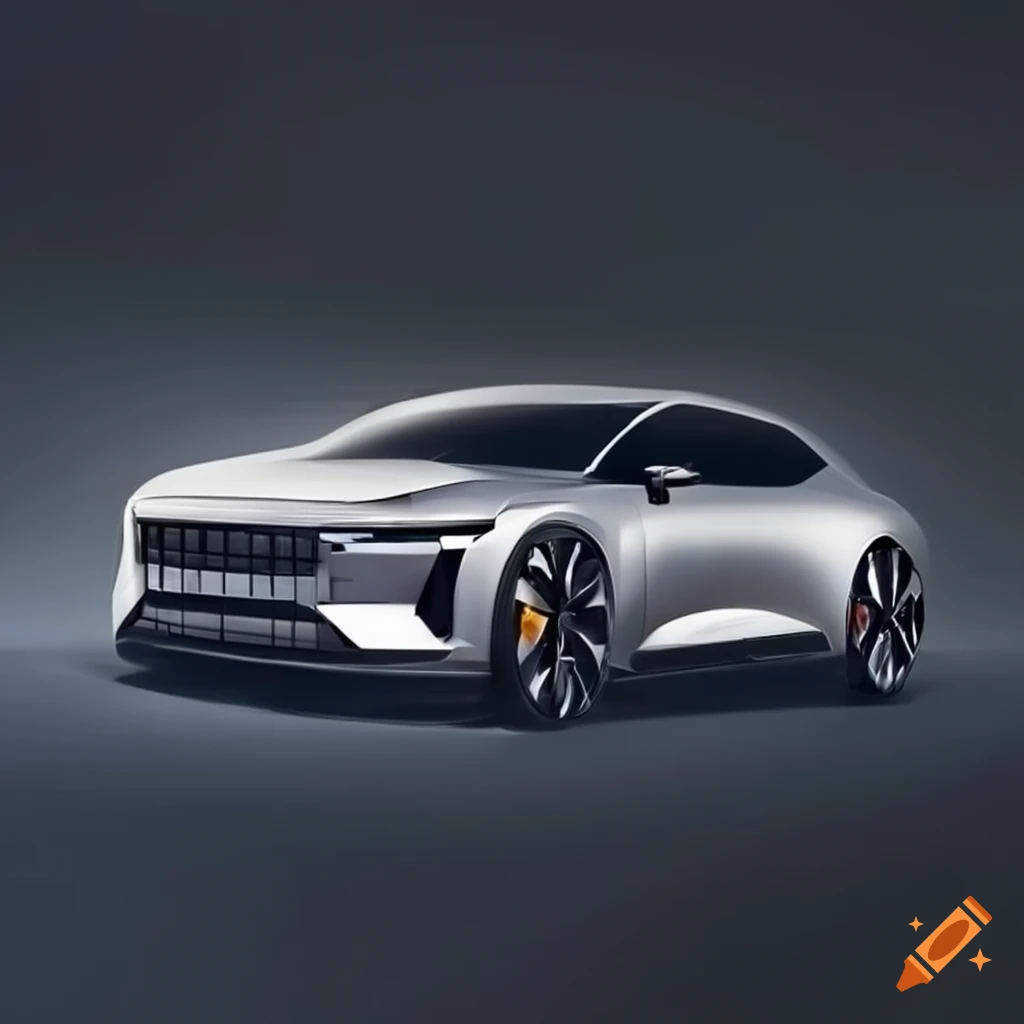 Polestar 5 car concept, futuristic design with sleek lines winner of ...