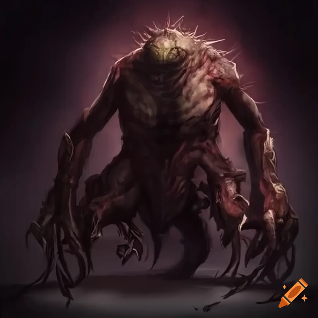 Horror Monster Concept Art