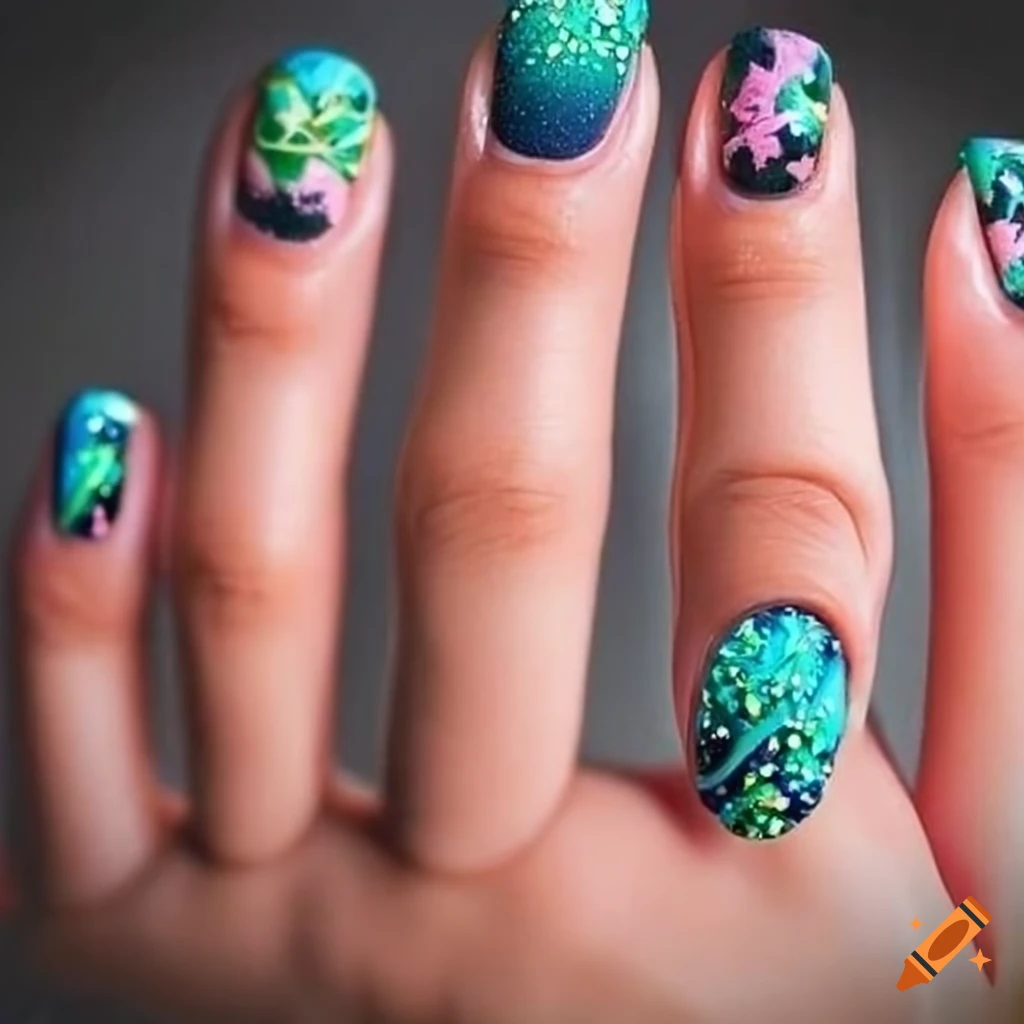 Fairy nail designs on Craiyon