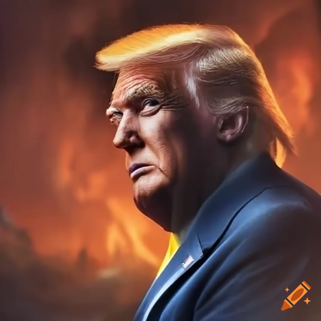 Donald trump as a dragon for gaming avatar on Craiyon