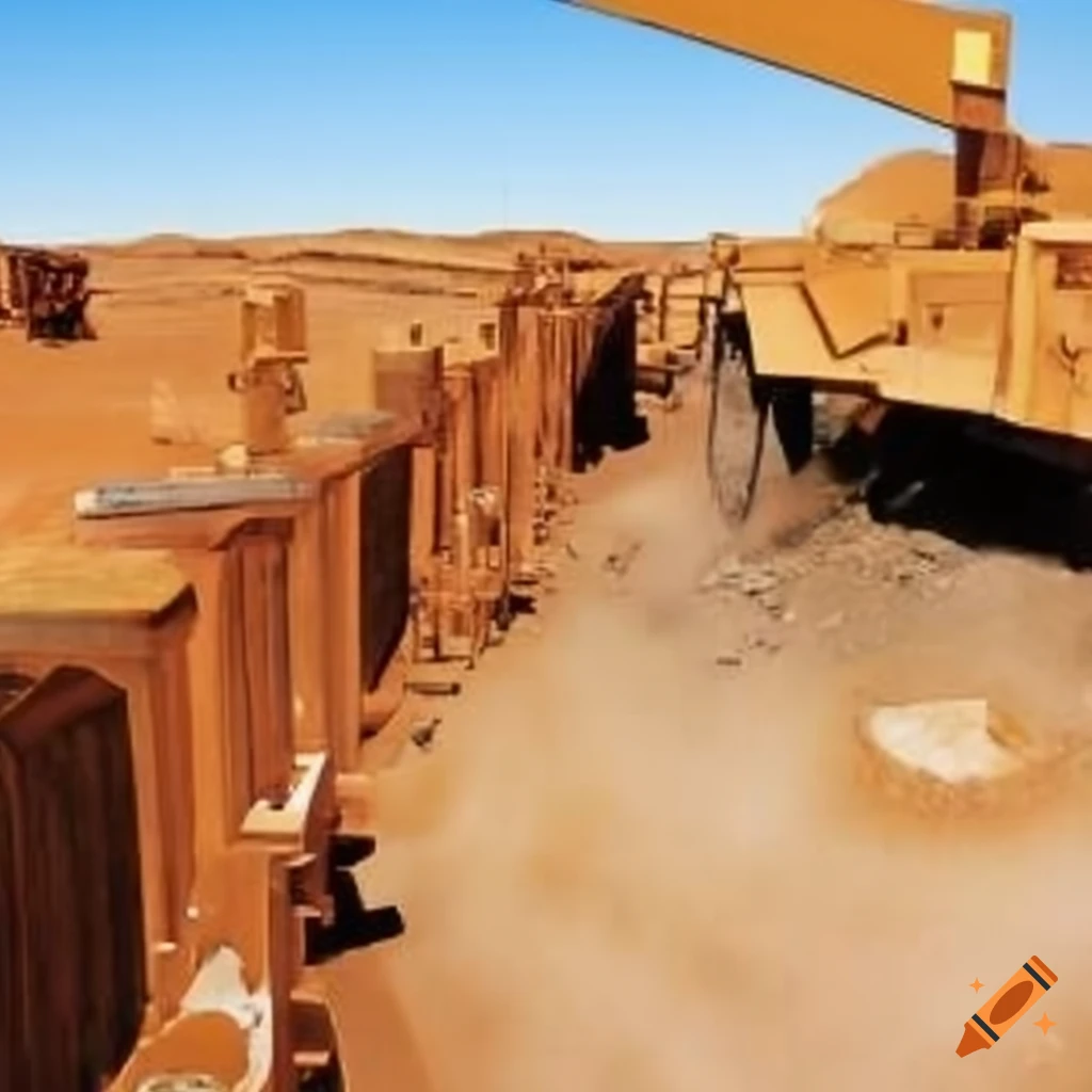 Mining prowess on Craiyon