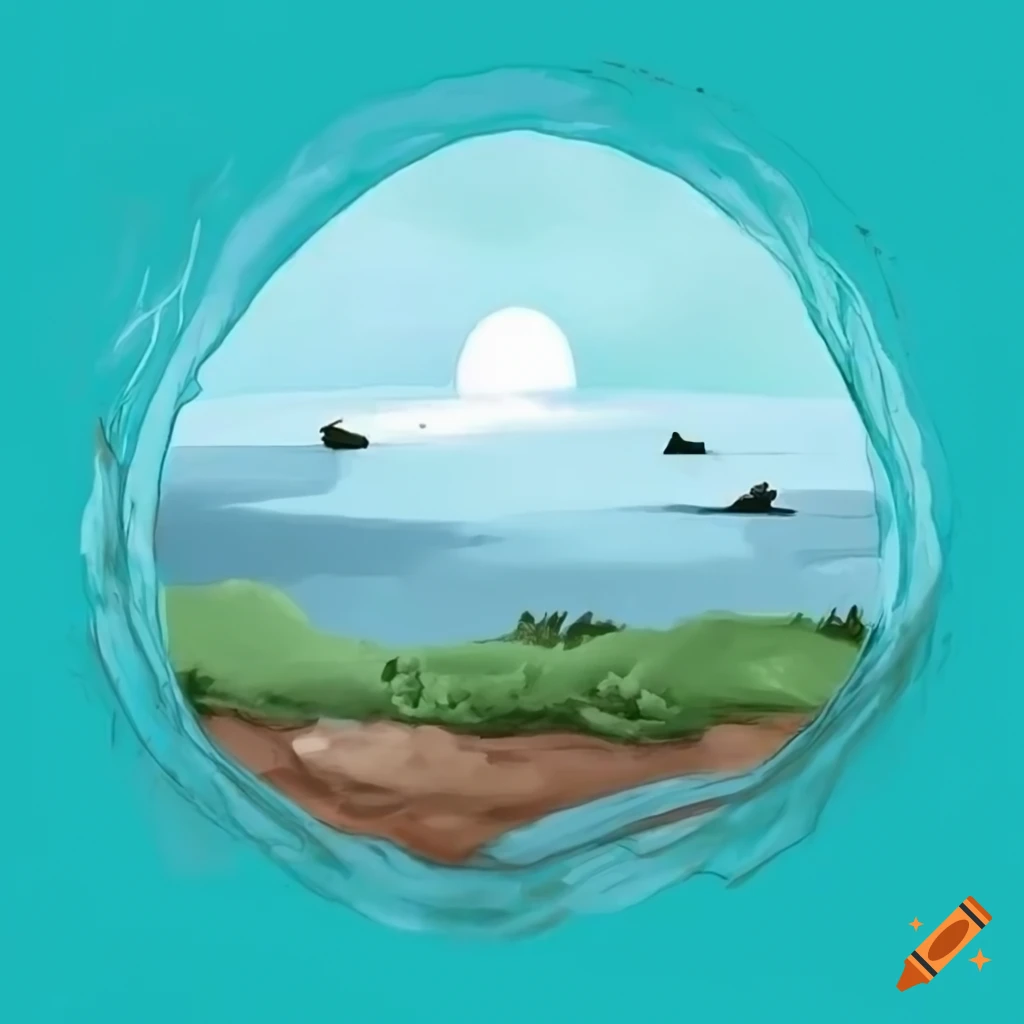 Illustration for a youtube channel for climate change