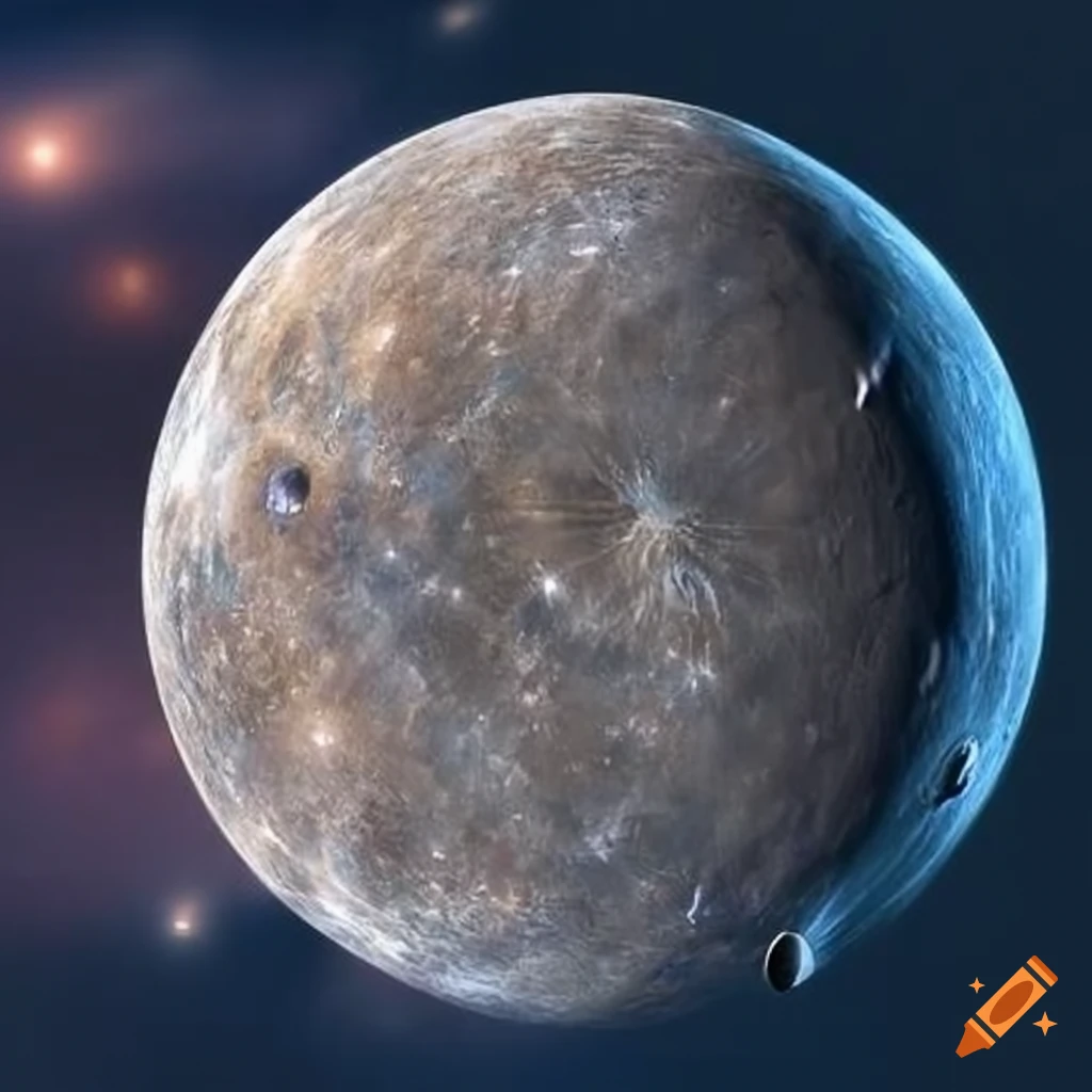 Planet Mercury On Craiyon