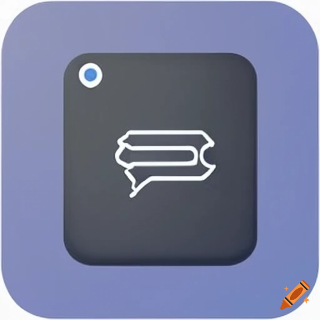 Messaging app developed on Craiyon