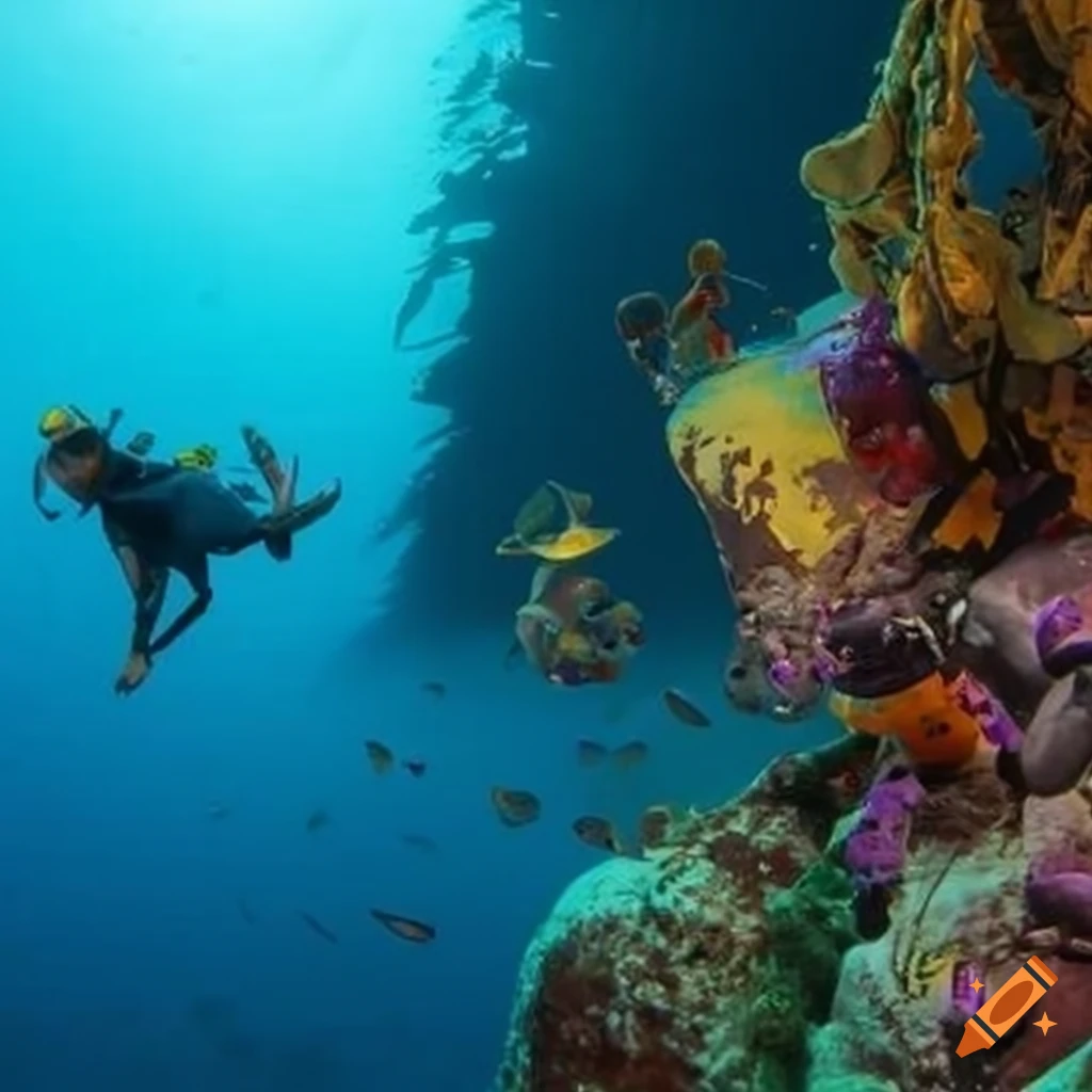 Promising underwater adventures on Craiyon