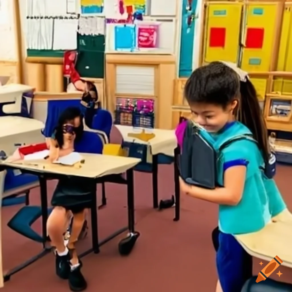 Back-to-school journey on Craiyon