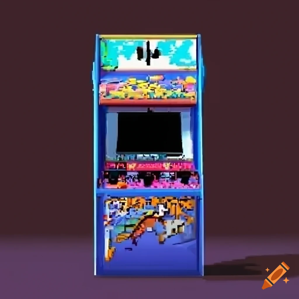 Classic arcade-style challenges on Craiyon