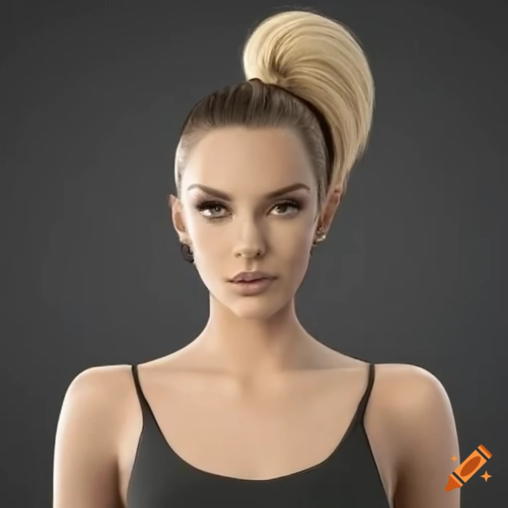 Classic high ponytail