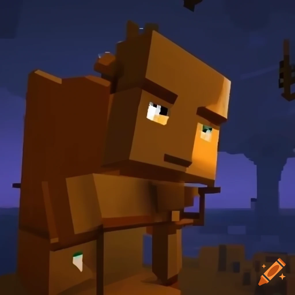 Blocky Frontiers on Craiyon