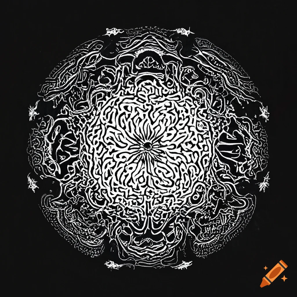 Intricate process on Craiyon