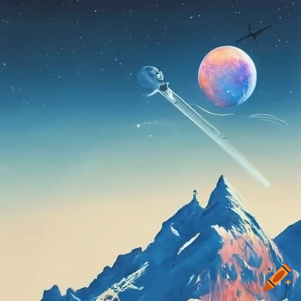 Revolutionizing space exploration on Craiyon