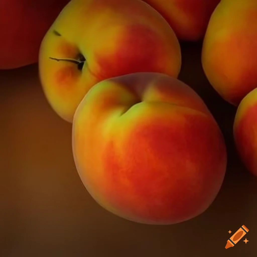 Delectable peach creations