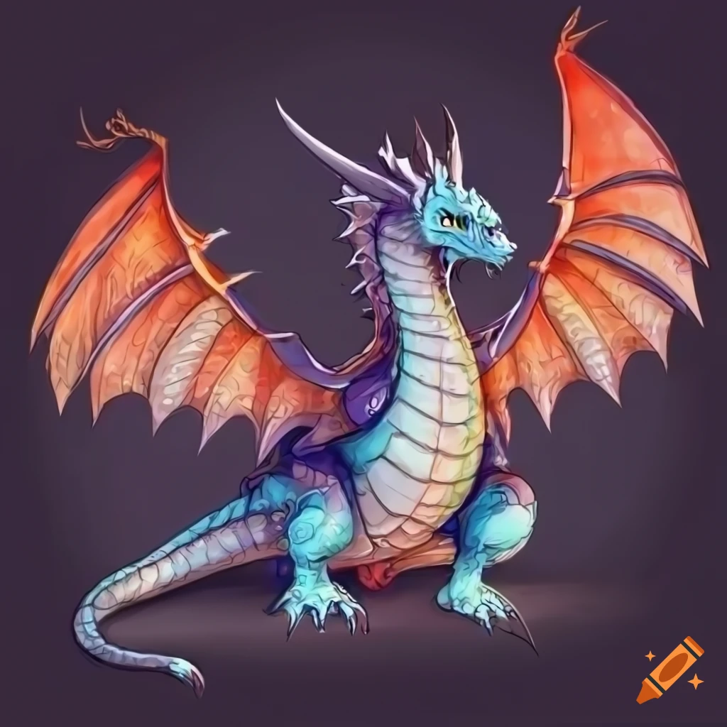 Dragon Wings Side View