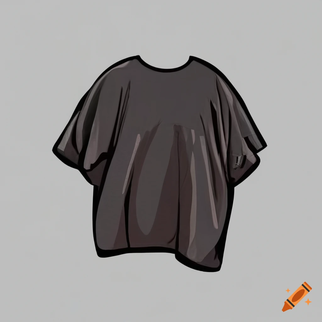 Oversize t-shirt without model human on Craiyon