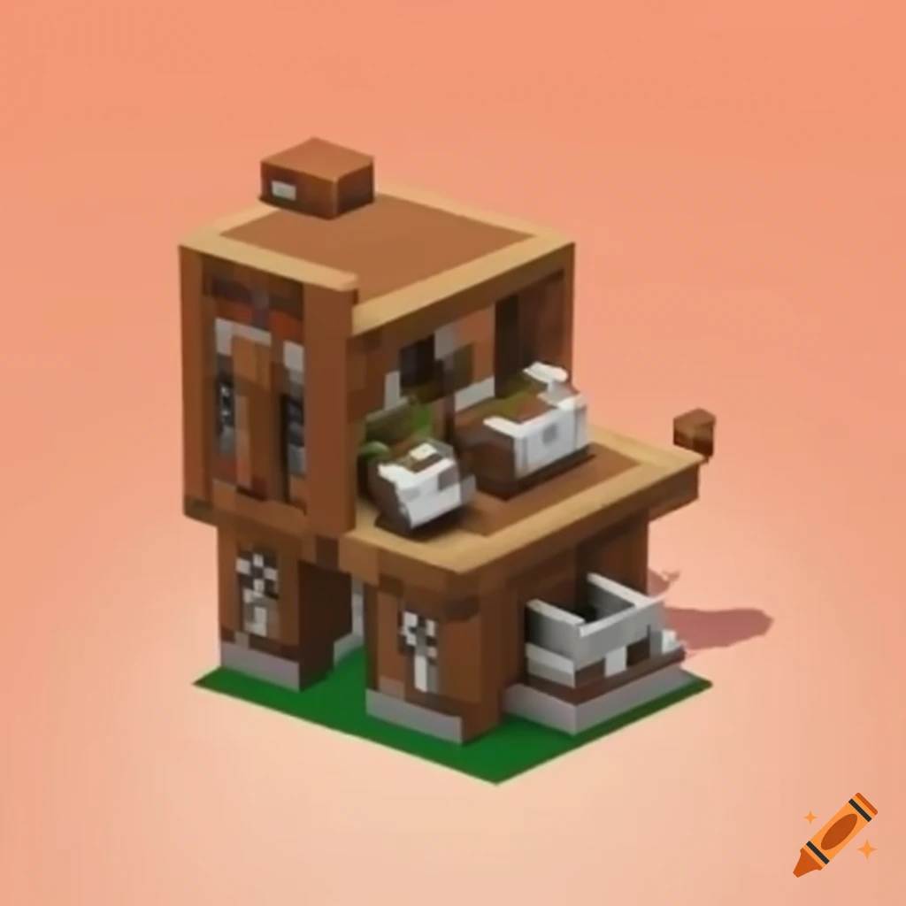 Minecraft server stands on Craiyon