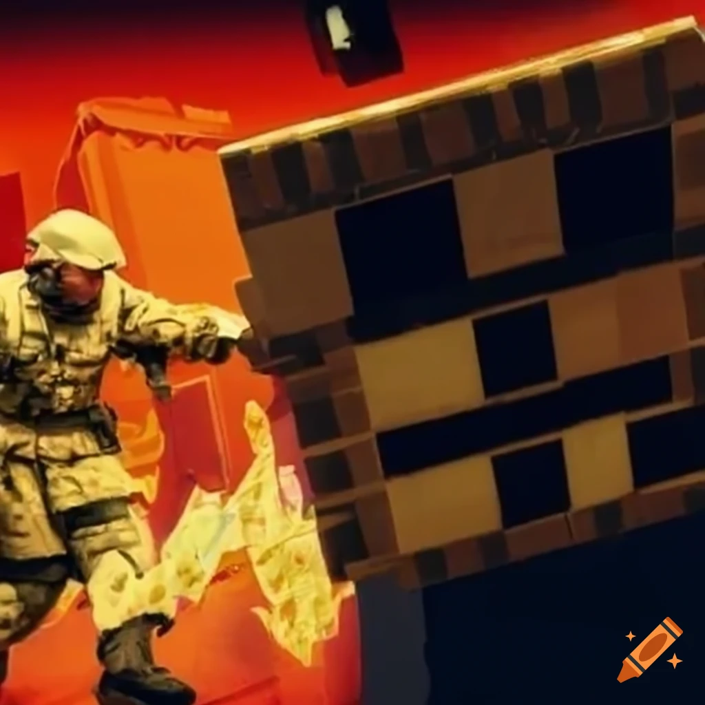 Block-breaking battles unfold