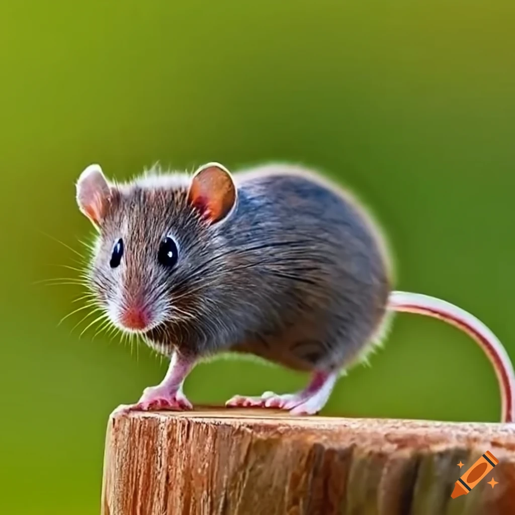 Una foto de un raton