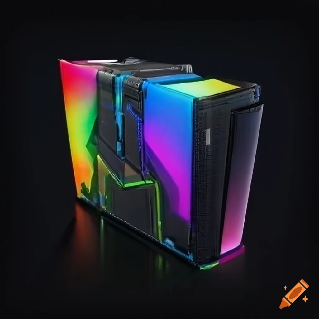 Rgb gaming binder that sorts papers, index book, database