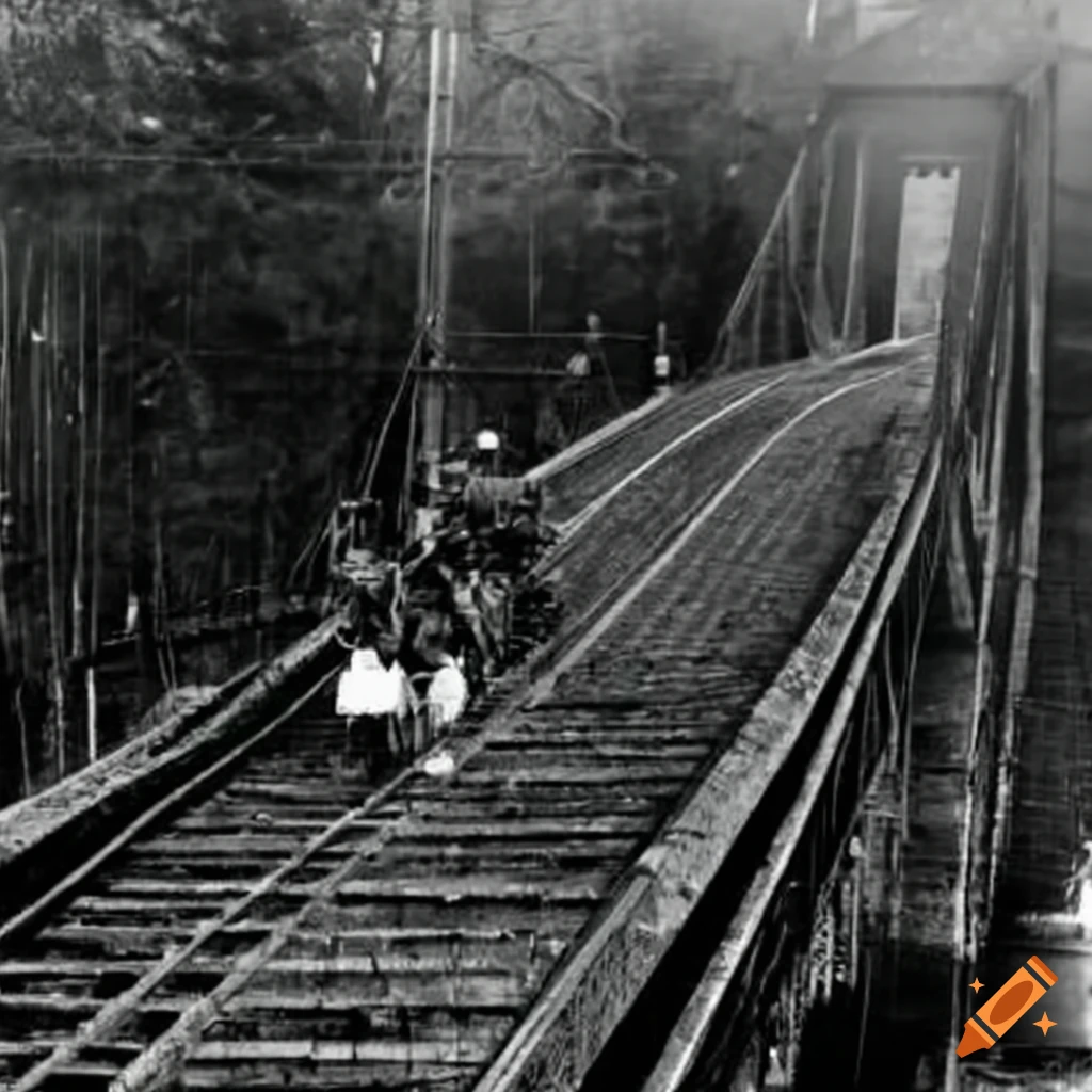 Bridge wars on Craiyon