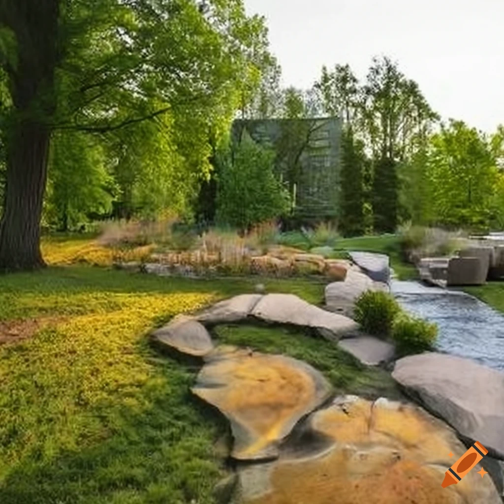 Sprawling landscapes designed