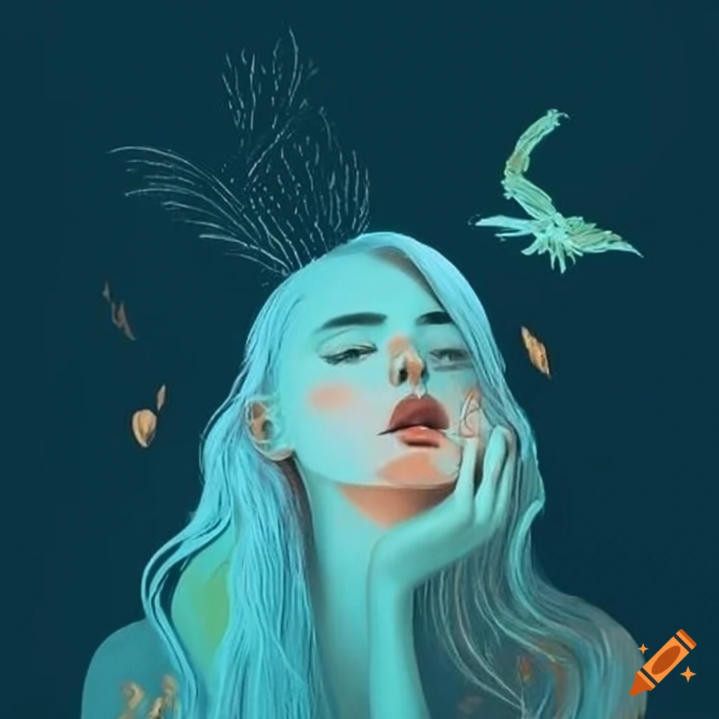 Aesthetic encourages individuals on Craiyon