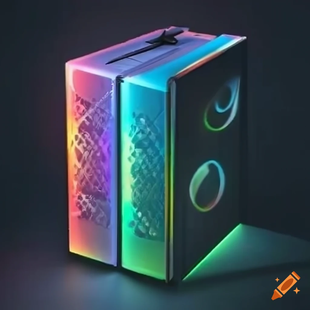 Rgb gaming binder that sorts papers, index book, database