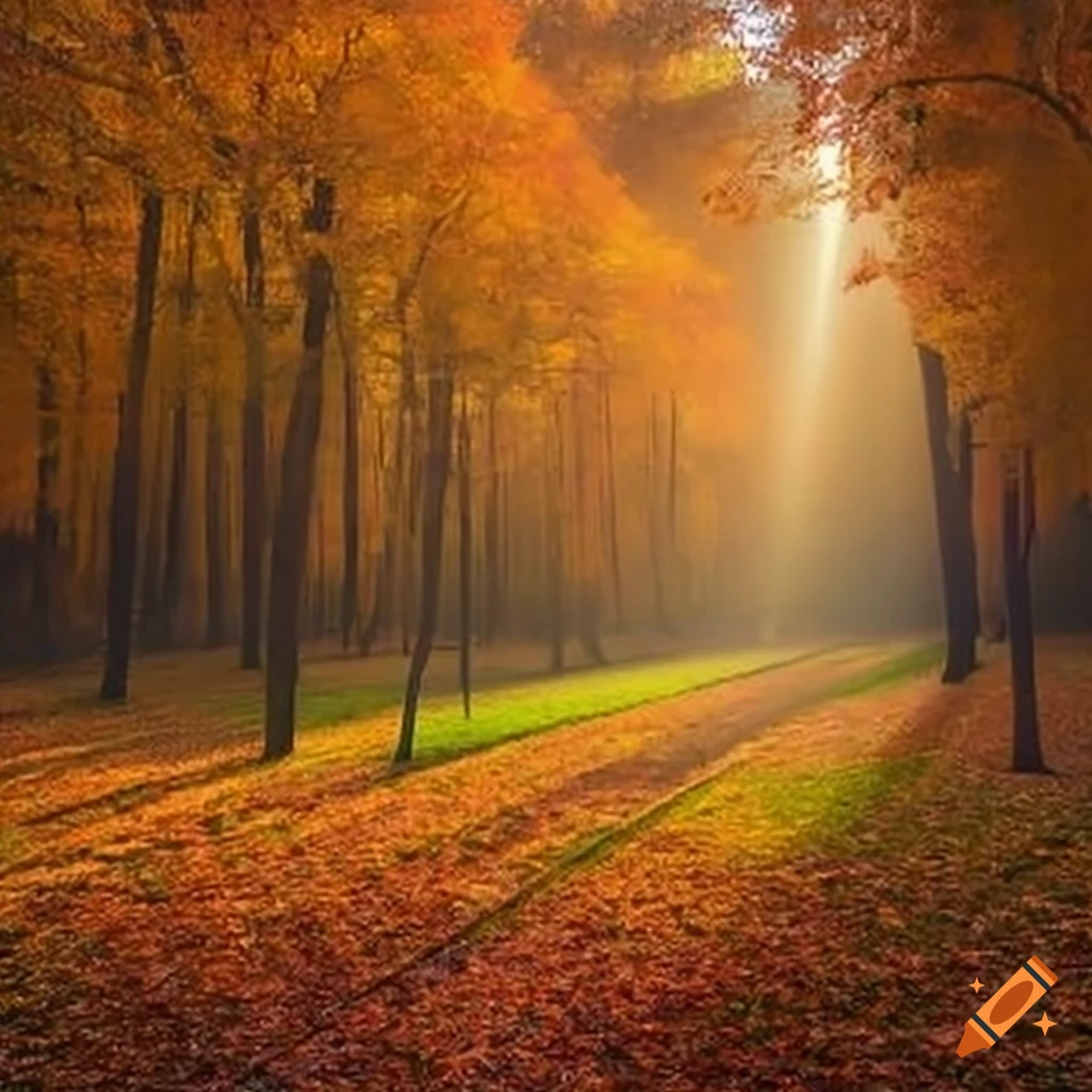 Autumn Breeze Begins on Craiyon