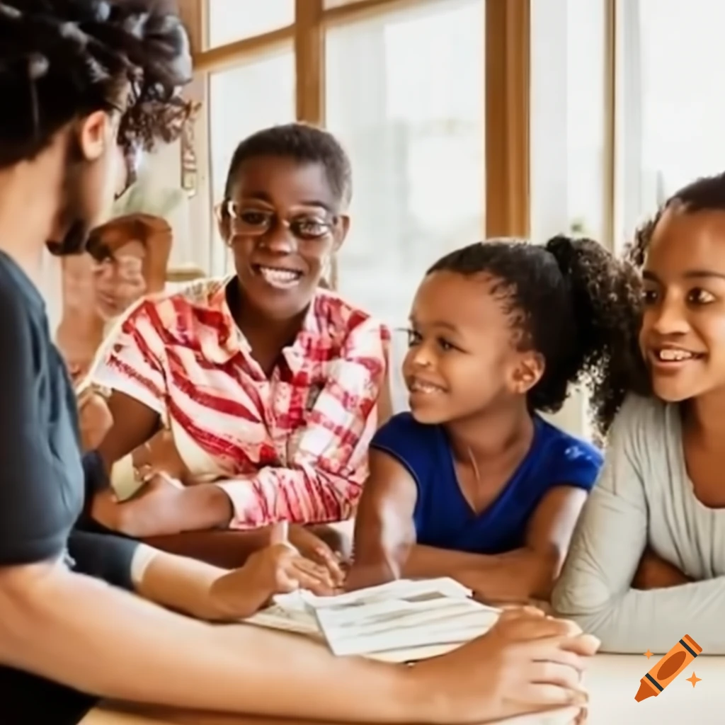 Lively community hub on Craiyon