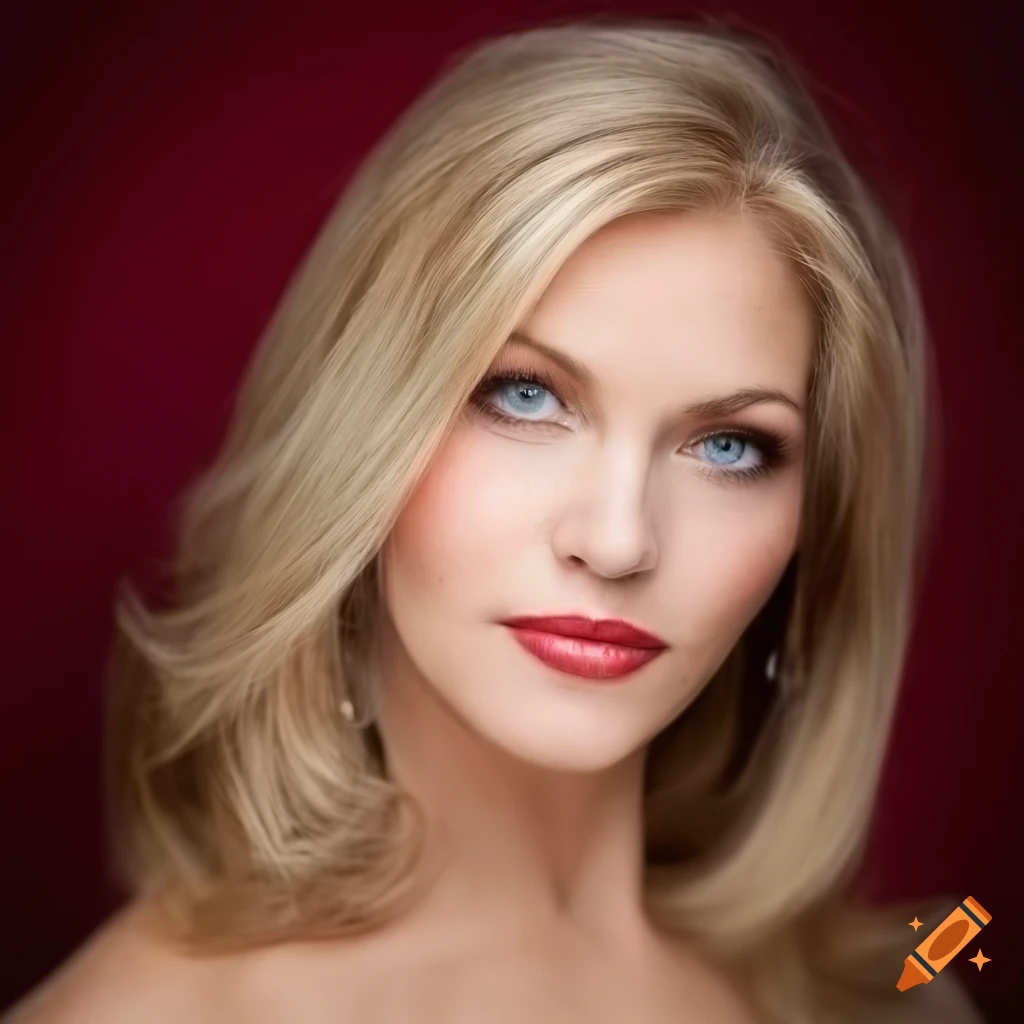 E.d. donahey, closeup face, glamour portrait