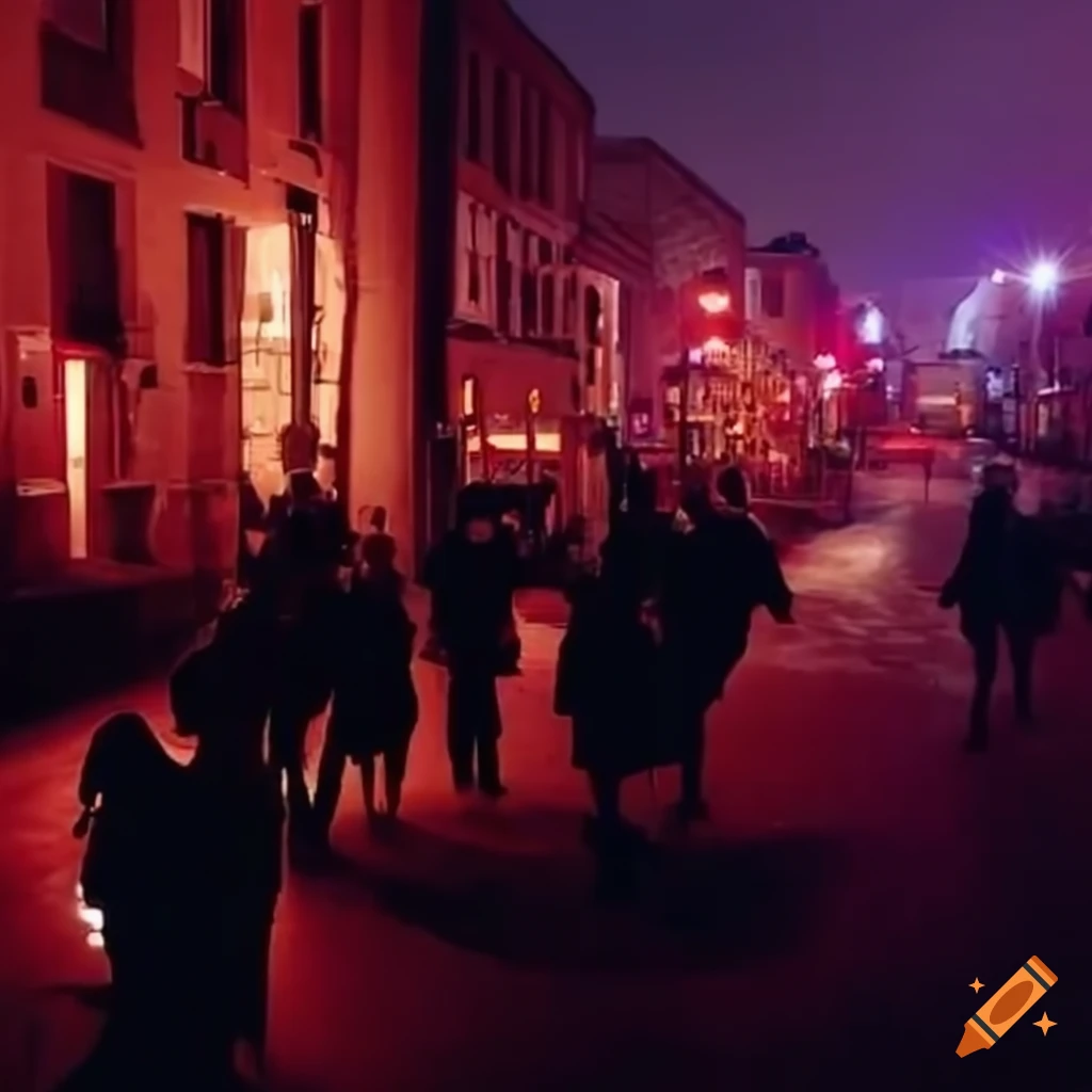 Bustling community space