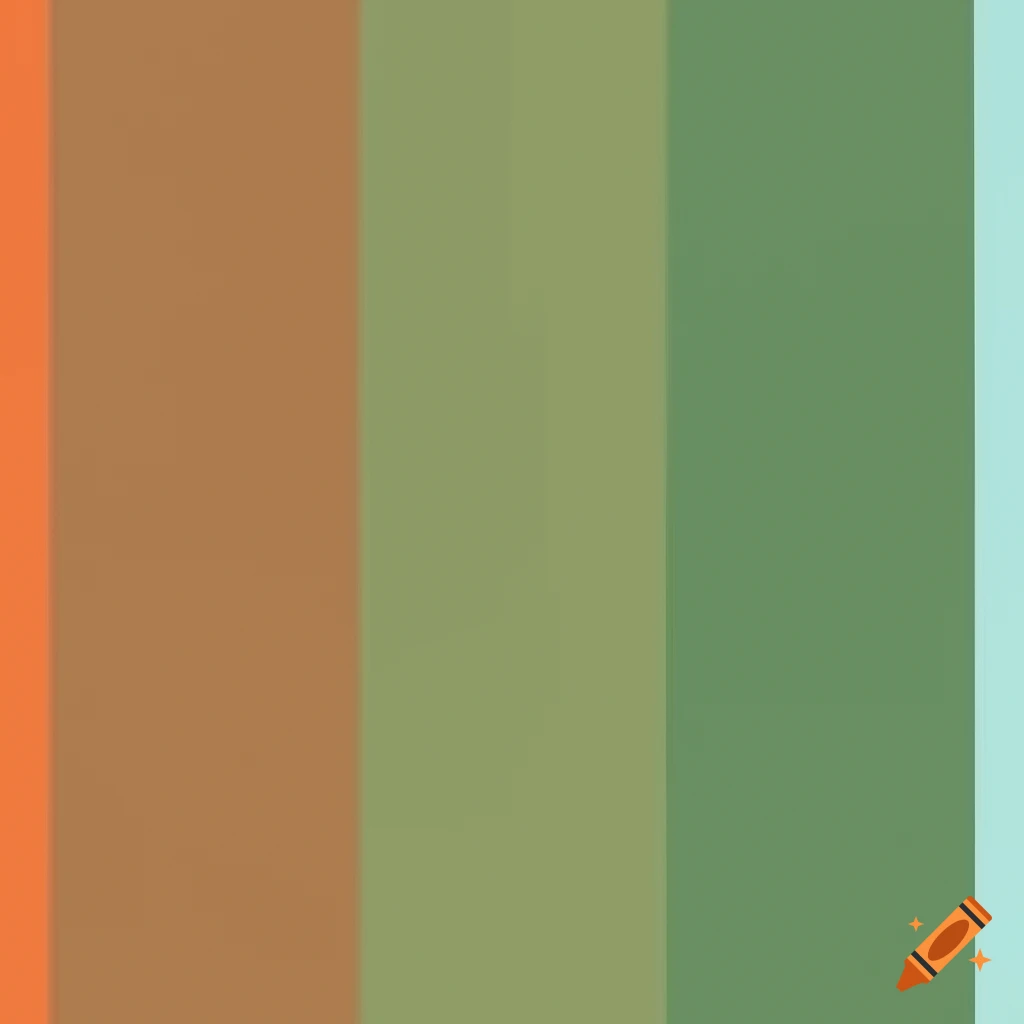 Earthy color palette on Craiyon