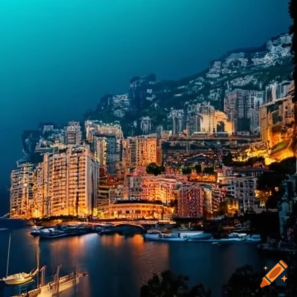 Monaco on Craiyon