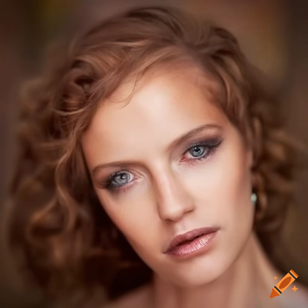 E.d. donahey, closeup face, glamour portrait